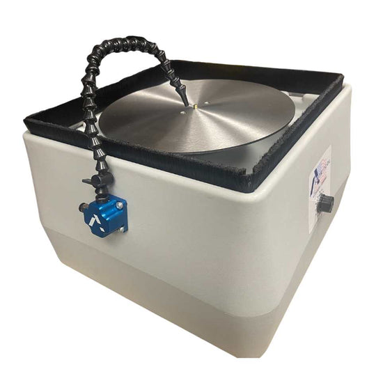 Ameritool - 12 in. HD Lap Grinder Machine | Kiln Frog