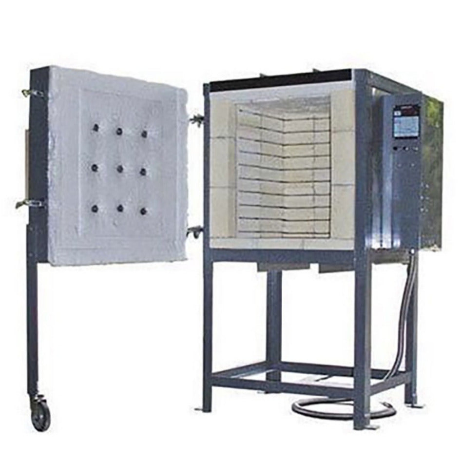 Olympic FL5.5E Front-Loading Commercial Kiln | Kiln Frog