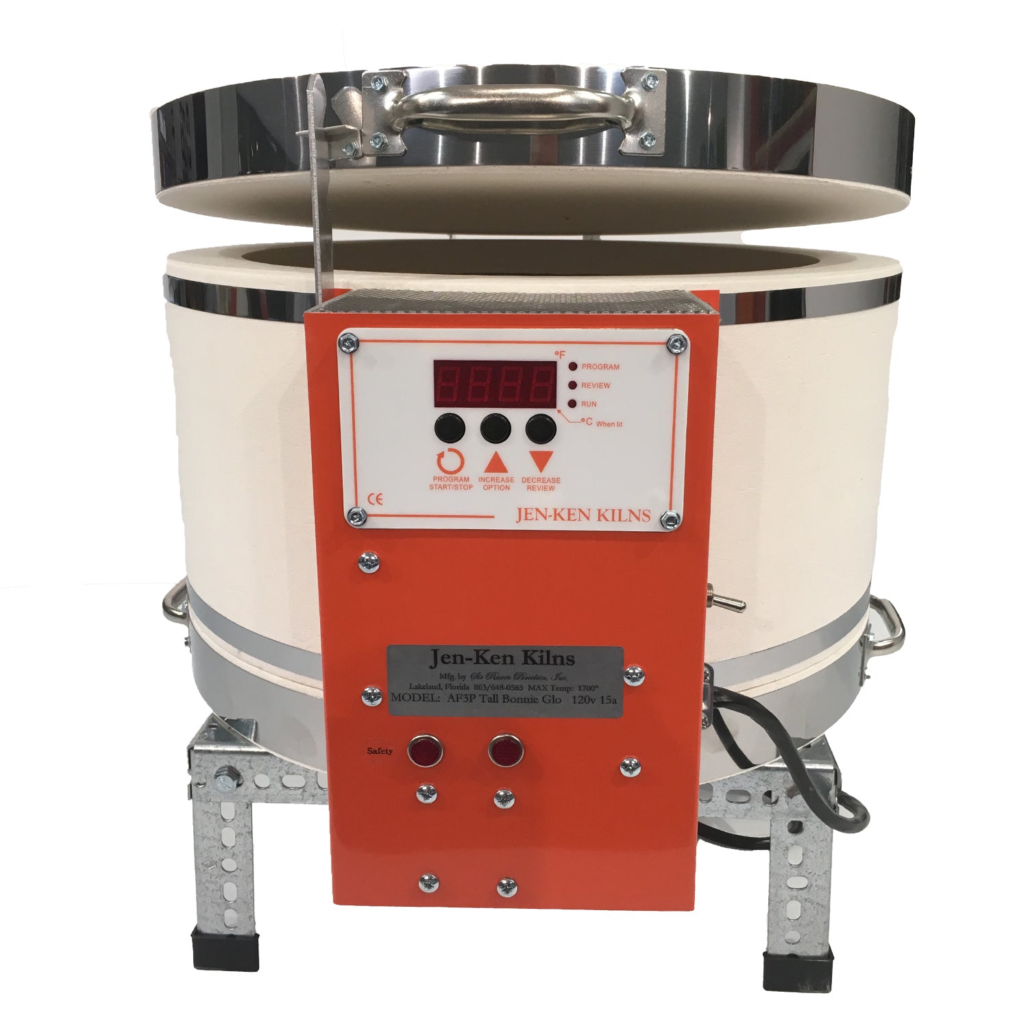Jen-Ken ProFusion Fiber 15 "Bonnie Glo" Kiln | Kiln Frog